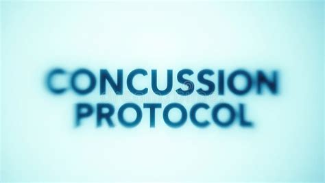 Concussion Protocol Stock Illustrations 3 Concussion Protocol Stock