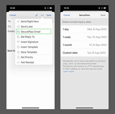 zoho mail ios and android app update securepass email