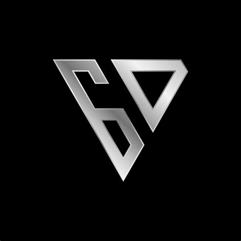 Premium Vector Triangle Letter Gd Logo Design