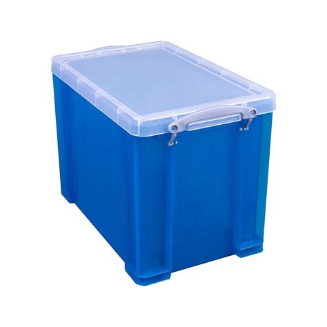 Really Useful Box 2008 Quart Storage Container With Latching Lid