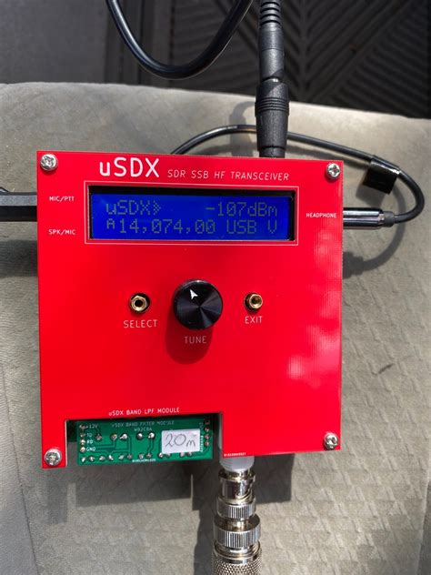 usdx an arduino based sdr all mode hf transceiver pcb iteration v1