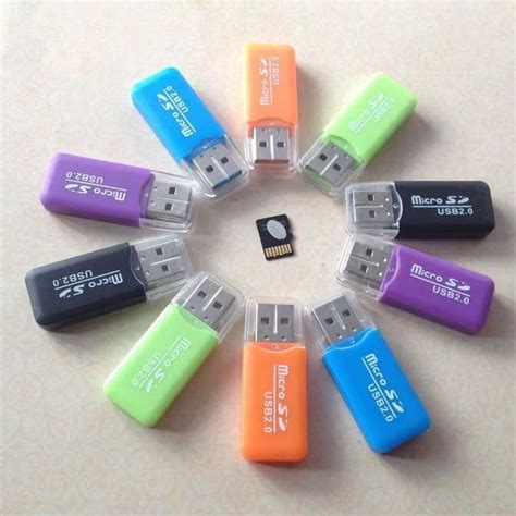 HOT SALE ถกสด Portable USB2 0 Multifunction เมโมร High Speed Integrated Card Reader Shopee