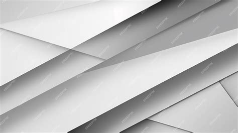 Premium Ai Image Abstract White Grey Background Modern Stripe