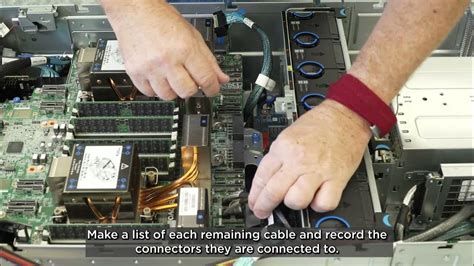 Thinksystem Sr950 V3 Removing A Lower Processor Board Air Baffle Youtube