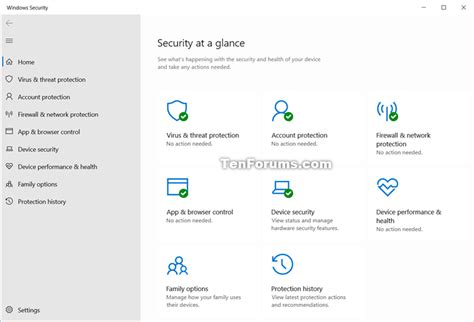 How To Reset Windows Security App In Windows 10 Tutorials