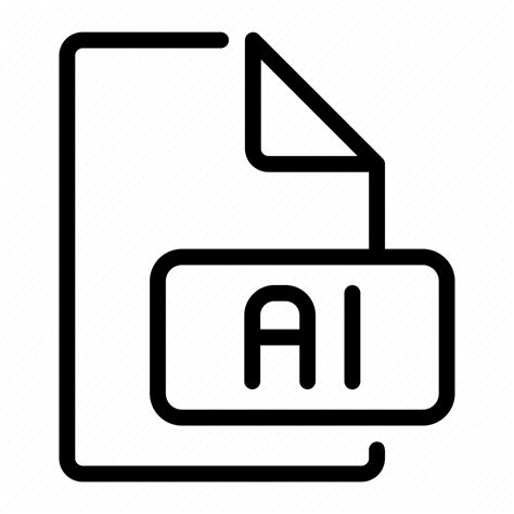 Ai File Format Type Extension Document Archive Icon Download On