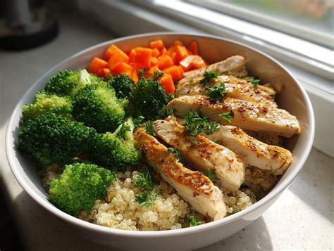 40g Protein Winter Meal Prep Chicken And Quinoa Bowls Perfection