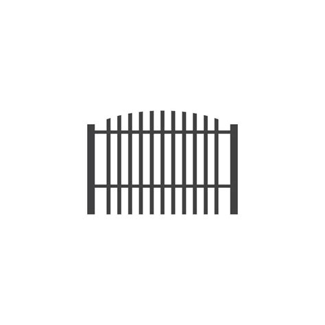 Gate Icon Vector 34550717 Vector Art At Vecteezy