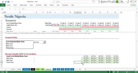 excel finance financialmodeling dataanalysis