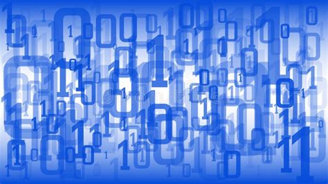 Binary Code Abstraction Background Vector Computer Cloud Big Data
