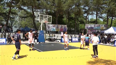 연예인 농구vs 각 중학교농구 이벤트 경기 농구 3대3 프로농구 정영삼 해설위원 김형진 개그맨 Youtube