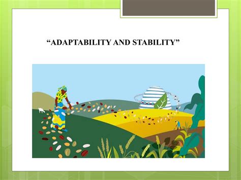 Adaptability Types Of Adaptability And Stability Analysis Methodpptx