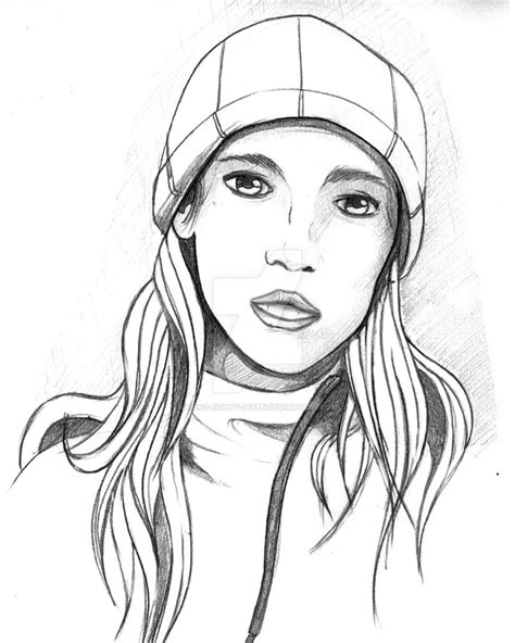 Skater Girl Drawing At Getdrawings Free Download