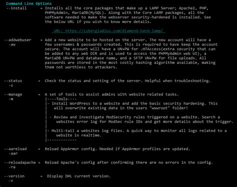 GitHub Brets DiamondHardLAMP A Script To Build And Manage A Diamond Hard Secure Linux
