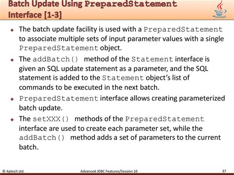 objectives list and describe scrollable result sets ppt download