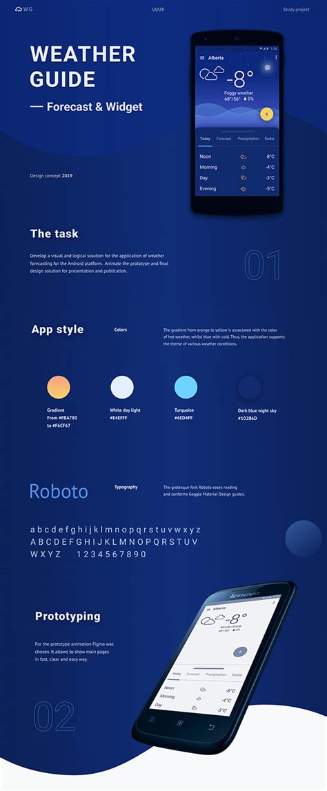 Weather UI UX App Design Behance