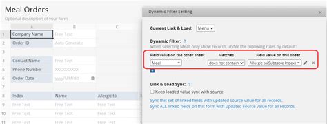 Dynamic Filtering