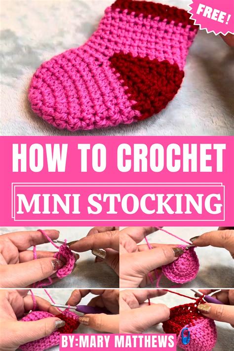 How To Crochet Mini Stocking Pattern That Stands Out Yours Crafts