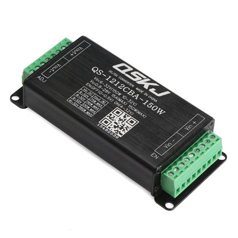 Dc Dc 6v 32v To 0 8 28v 150w 15a Buck Boost Voltage Regulator Qs
