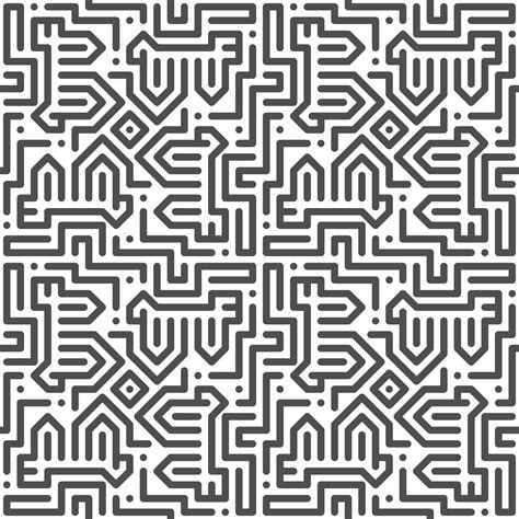 Abstract Seamless Geometric Shape Lines Pattern 11051479 Vector Art At