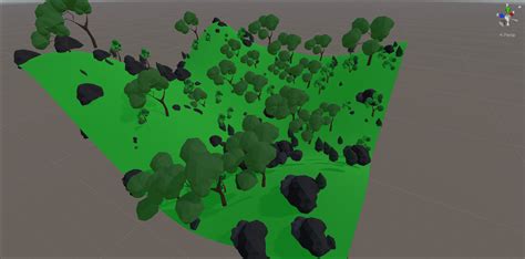 Trying To Make My Trees And Rocks Spawn So They Sit Nicely On The Floor