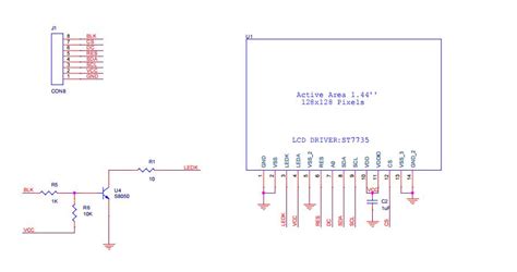 1 44 Inch Tft Display Ips Spi Hd 65k Full Color Lcd Module St7735s 128 128