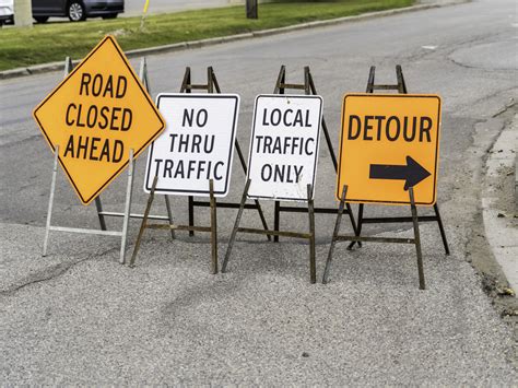 How Far Should Roadwork Ahead Signs Placed In High Speed