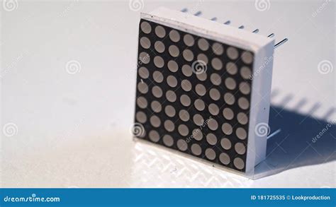 Electronic Digital Display Module For Diy Arduino Components Stock Video Video Of Components