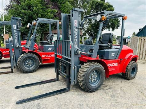 UNUSED APACHE FR30 ROUGH TERRIAN FORKLIFT YEAR 2024 ONLY 2 LEFT VIDEO