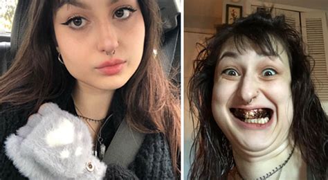 Funny Ugly Girl Face