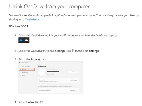 How Do I Disconnect Onedrive From Word Microsoft Community