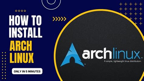 The Complete Guide To Installing Arch Linux On Pendrive HDD Archlinux Linux YouTube