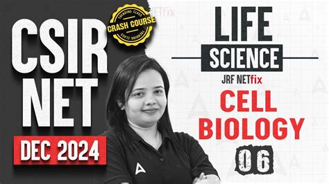 Csir Net Dec 2024 Life Science Cell Biology Day 6 Crash Course Csir Net Adda247 Youtube