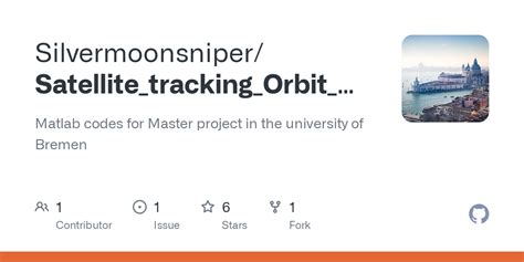 GitHub Silvermoonsniper Satellite Tracking Orbit Simulation In LEO Matlab Codes For Master