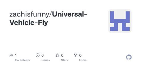 Universal Vehicle Fly Script At Main Zachisfunny Universal Vehicle Fly GitHub