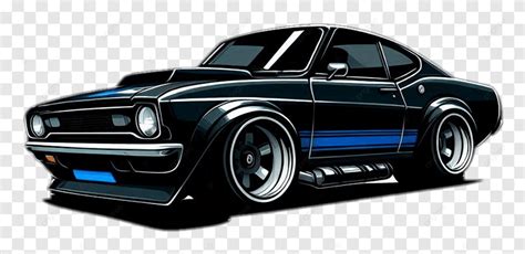 Bright And Cheerful Cartoon Car Clipart On Clear Background Car 3d