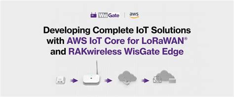 Iot Solutions With Aws Iot Core For Lorawan® And Rakwireless Wisgate Edge