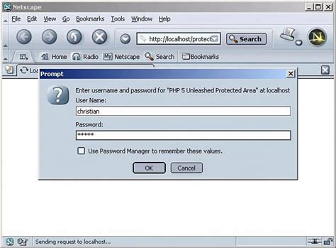 Authenticating Users In Php