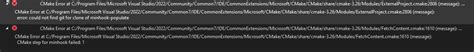 Bug Pt Cmake Fails For Minhook Populate Issue YimMenu YimMenu GitHub