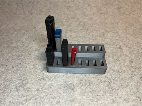 Stand Organizer For 16 Usb Sticks By Design3d Makerworld
