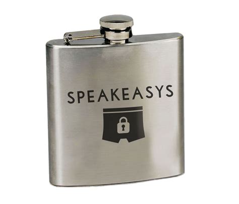 Speakeasys Flask Speakeasy Briefs Flask Barware Secret Tumbler