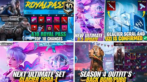 Next A10 Royal Pass Bgmi 3 5 Ultimate Ultimate Set Bgmi Glacier Scar L Bgmi A10 Royal Pass