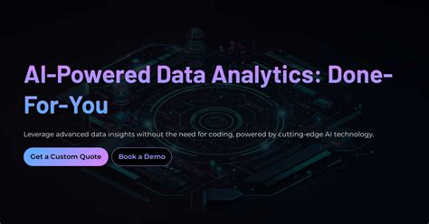 Ai Powered Data Analytics Done For You