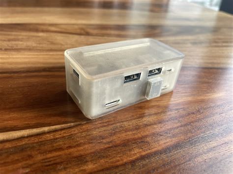 Free 3d File Rasberry Pi Zero 2w Waveshare Usb Hub Hat Case・3d Printable Object To Download・cults