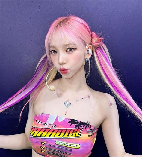 10 Inspirasi Hairstyle Karina Aespa Blonde Bikin Pangling