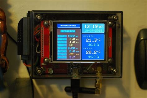 Arduino Meteostanice Weatherduino Pro 2 Podrobněji