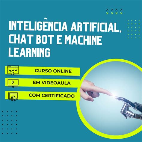 Curso Online de Inteligência Artificial Chat Bot e Machine Learning com Certificado