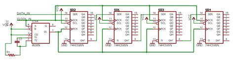 Clock Cascade Shift Registers Driven By Single Cycle Microcontroller Electrical Engineering
