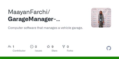 Github Maayanfarchi Garagemanager Consoleapplication Computer Software That Manages A Vehicle