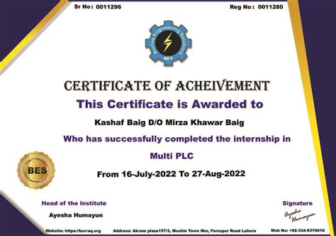 Kashaf Baig On Linkedin Internship Engineering Engineer Burraq